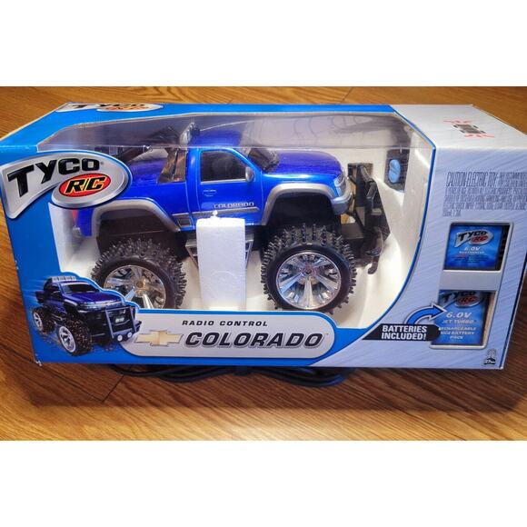 TYCO | Toys | 200 Mattel Blue Radio Controlled Tyco 6v Jet Turbo Rc ...